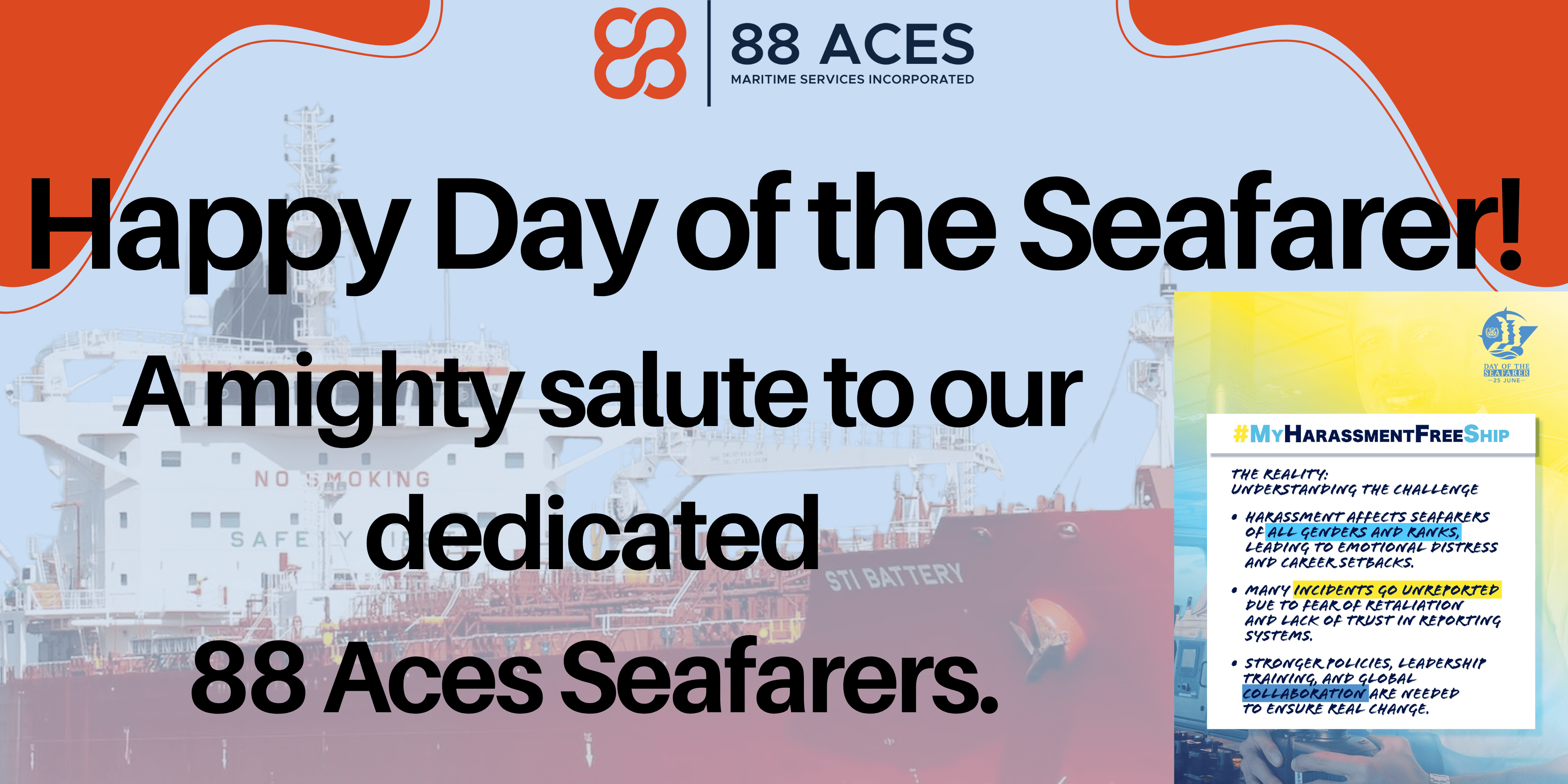 Happy Day of the Seafarer! - 88 Aces